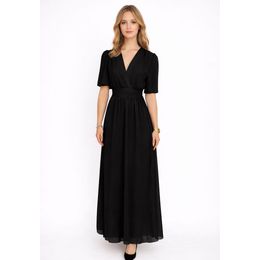 Elara Kleid Damen Gr&ouml;&szlig;e 40 schwarz Sommerkleid