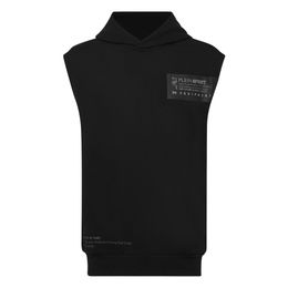Plein Sport Sweatshirt Herren Gr&ouml;&szlig;e L schwarz / wei&szlig;