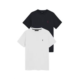 Polo Club T-Shirt Herren Gr&ouml;&szlig;e XXL schwarz / wei&szlig;