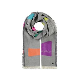 FRAAS Schal Damen Gr&ouml;&szlig;e One Size hellblau / grau / lila / orange