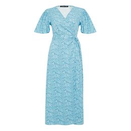 Threadbare. Threadbare Kleid 'Koko' Damen Gr&ouml;&szlig;e 44 hellblau / dunkelblau / wei&szlig;