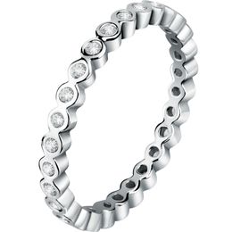 Christ Ring Damen Gr&ouml;&szlig;e 56 silber / transparent
