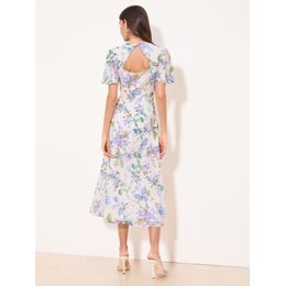Lipsy Kleid Damen Gr&ouml;&szlig;e 40 hellblau / gr&uuml;n / flieder / wei&szlig; Sommerkleid
