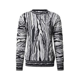 Carlo Colucci Sweater 'Fanti' male size XL Grey / Black / White
