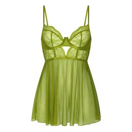 Hunkem&ouml;ller Neglig&eacute;e 'Isabelle' Damen Gr&ouml;&szlig;e 36 gr&uuml;n