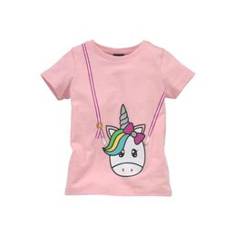 Arizona T-Shirt M&auml;dchen Gr&ouml;&szlig;e 128/134 mischfarben / rosa / wei&szlig;