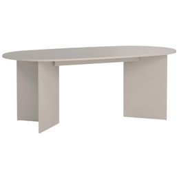 P & B Esstisch Family, Kaschmir, Holzwerkstoff, oval, eckig, 100x76x200 cm, FSC Mix, Made in Denmark, Esszimmer, Tische, Esstische, Esstische oval