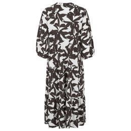 Cellbes Of Sweden Kleid Damen Gr&ouml;&szlig;e 38/40 grau / wei&szlig; Sommerkleid