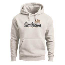 Neverless Sweatshirt 'Mountain' Herren Gr&ouml;&szlig;e S beige