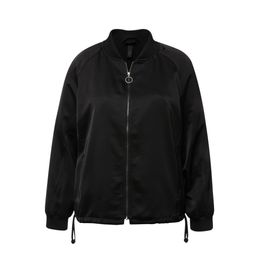 Ulla Popken &Uuml;bergangsjacke Damen Gr&ouml;&szlig;e L/XL schwarz Sommerjacke