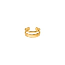 PURELEI Ring 'Twin Tides' Damen Gr&ouml;&szlig;e 50/60 gold