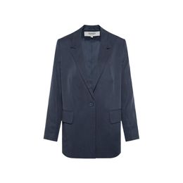 Senses.the Label Anzug-Blazer FIE:SOLE aus Lyocell Damen Gr&ouml;&szlig;e 44 blau
