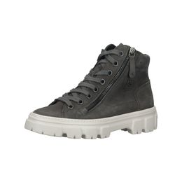 Paul Green Lace-Up Ankle Boots female size 42 Dark grey / White