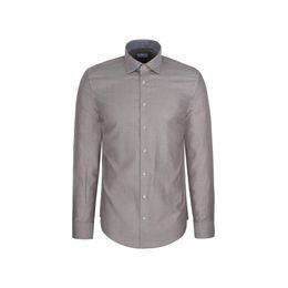 SEIDENSTICKER Business Shirt male size 45 Brown