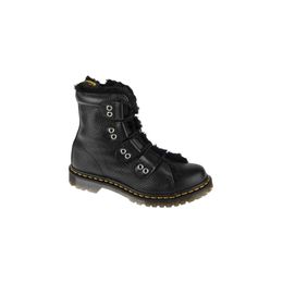 Dr. Martens Ankle Boots '1460 Lace To Toe Fur Lined' Damen Gr&ouml;&szlig;e 39 schwarz