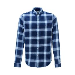 Salsa Jeans Hemd 'Birmingham' Herren Gr&ouml;&szlig;e S blaumeliert