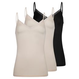 Mey Unterhemd 'Modal Lace' Damen Gr&ouml;&szlig;e S cappuccino