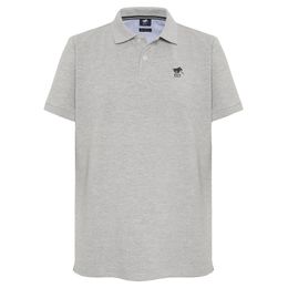 POLO SYLT Shirt male size XL mottled grey / Black