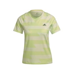 adidas Sportswear Performance Shirt 'Fast' female size L Lime / Pastel green / Black