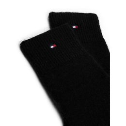 TOMMY HILFIGER Full Finger Gloves female size XS/XL Black