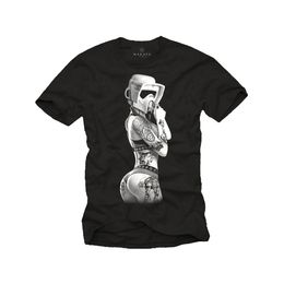 MAKAYA Shirt 'Trooper' male size L Black