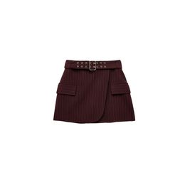 KOTON Rock Damen Gr&ouml;&szlig;e 46 beige / bordeaux
