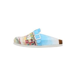 DOGO Sandals 'DOGO Comfie - Burano Island' female size 39 Blue