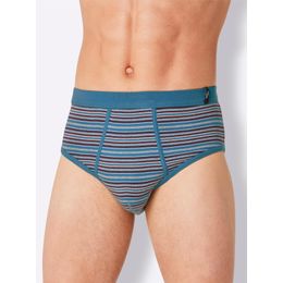 w&auml;schepur men Herren Slip, topas + dunkelblau + burgund, Gr&ouml;&szlig;e 5