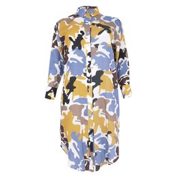Yoek Blusenkleid 'Nadia' Damen Gr&ouml;&szlig;e 42/44 mischfarben / wei&szlig; Sommerkleid