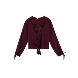 KOTON Bluse Damen Gr&ouml;&szlig;e XXL bordeaux