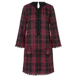 ana alcazar Kleid 'Abawa' Damen Gr&ouml;&szlig;e 36 bordeaux / schwarz Sommerkleid