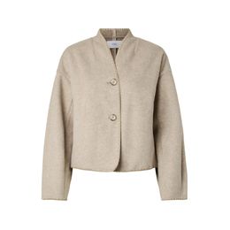 Y.A.S YAS Jacke 'YASUMA' Damen Gr&ouml;&szlig;e S greige Sommerjacke