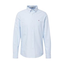 Gant Button Up Shirt male size M Navy / Light blue / Silver / White