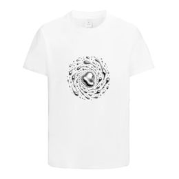HUSKSWARE Shirt 'Herren T-Shirt mit Motivprint' male size M White
