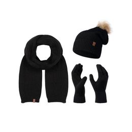 Rock Creek M&uuml;tze Damen Gr&ouml;&szlig;e 55/60 schwarz