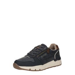 Mustang Athletic Lace-Up Shoes male size 45 Navy / Brown / White