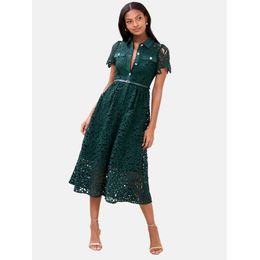 Lipsy Kleid Damen Gr&ouml;&szlig;e 34 smaragd Sommerkleid