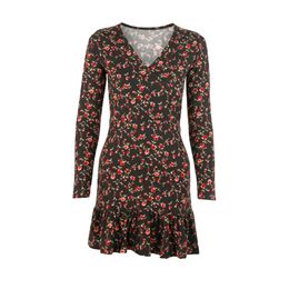 Alexa Dash Kleid Damen Gr&ouml;&szlig;e 38 gr&uuml;n / rosa / rot / schwarz Sommerkleid