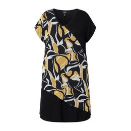 Ulla Popken Kleid Damen Gr&ouml;&szlig;e 46/48 schwarz Sommerkleid
