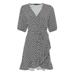 Threadbare. Threadbare Kleid 'Skye' Damen Gr&ouml;&szlig;e 42 schwarz / wei&szlig;
