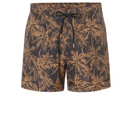 BOSS Badeshorts ' Bream ' Herren Gr&ouml;&szlig;e L beigemeliert / schwarz