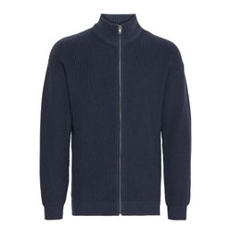 !Solid Strickjacke Herren Gr&ouml;&szlig;e XXL blau