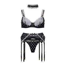 Orchibelle W&auml;sche-Sets 'Roxana' Damen Gr&ouml;&szlig;e 80 schwarz