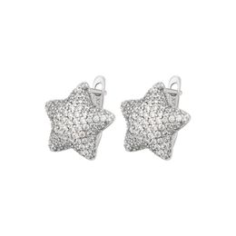 NAEMI Ohrringe Damen Gr&ouml;&szlig;e One Size silber / transparent