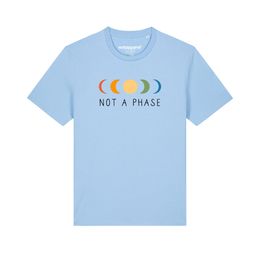 Watapparel T-Shirt ' Not a Phase ' Herren Gr&ouml;&szlig;e L hellblau / mischfarben