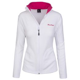 Rock Creek Fleecejacke Damen Gr&ouml;&szlig;e S pink / wei&szlig;