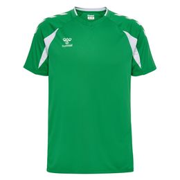 Hummel Funktionsshirt 'Core 2.0' Herren Gr&ouml;&szlig;e 4XL gr&uuml;n / wei&szlig;