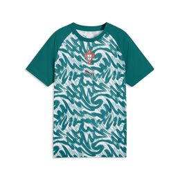 PUMA Funktionsshirt 'Portugal' Jungen Gr&ouml;&szlig;e 116 hellblau / petrol
