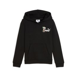 Puma Sweatshirt Jungen Gr&ouml;&szlig;e 122 grau / gr&uuml;n / schwarz / wei&szlig;