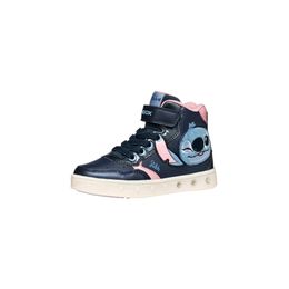 GEOX Sneaker 'Hohe Sneaker mit Klettverschluss f&uuml;r Kinder &bdquo;Skylin Girl&ldquo; von Synt.Lea+Pea' Jungen Gr&ouml;&szlig;e 30 blau